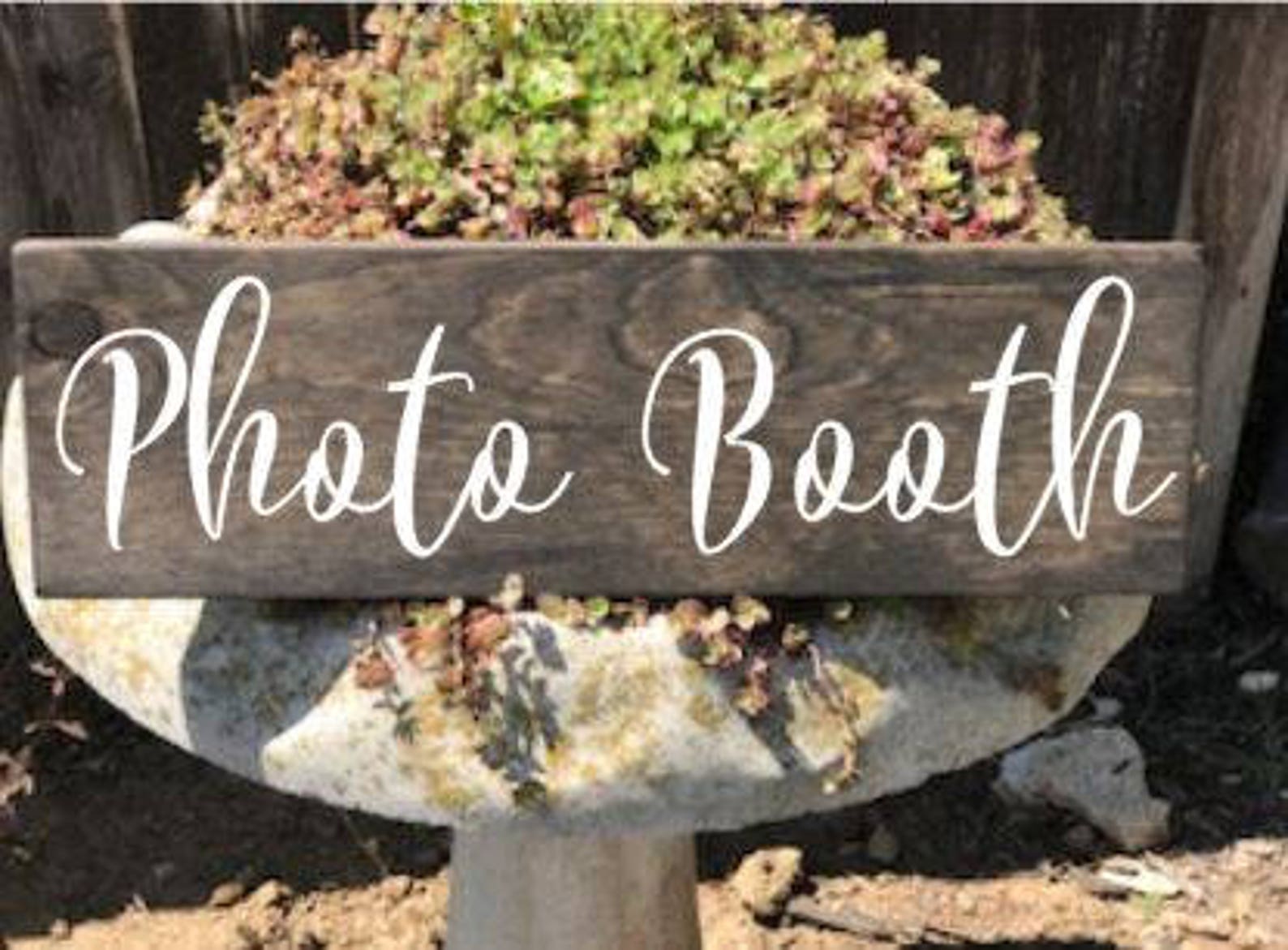 Photo Booth Photo Booth Sign Photo Booth Wood Sign Wedding | Etsy