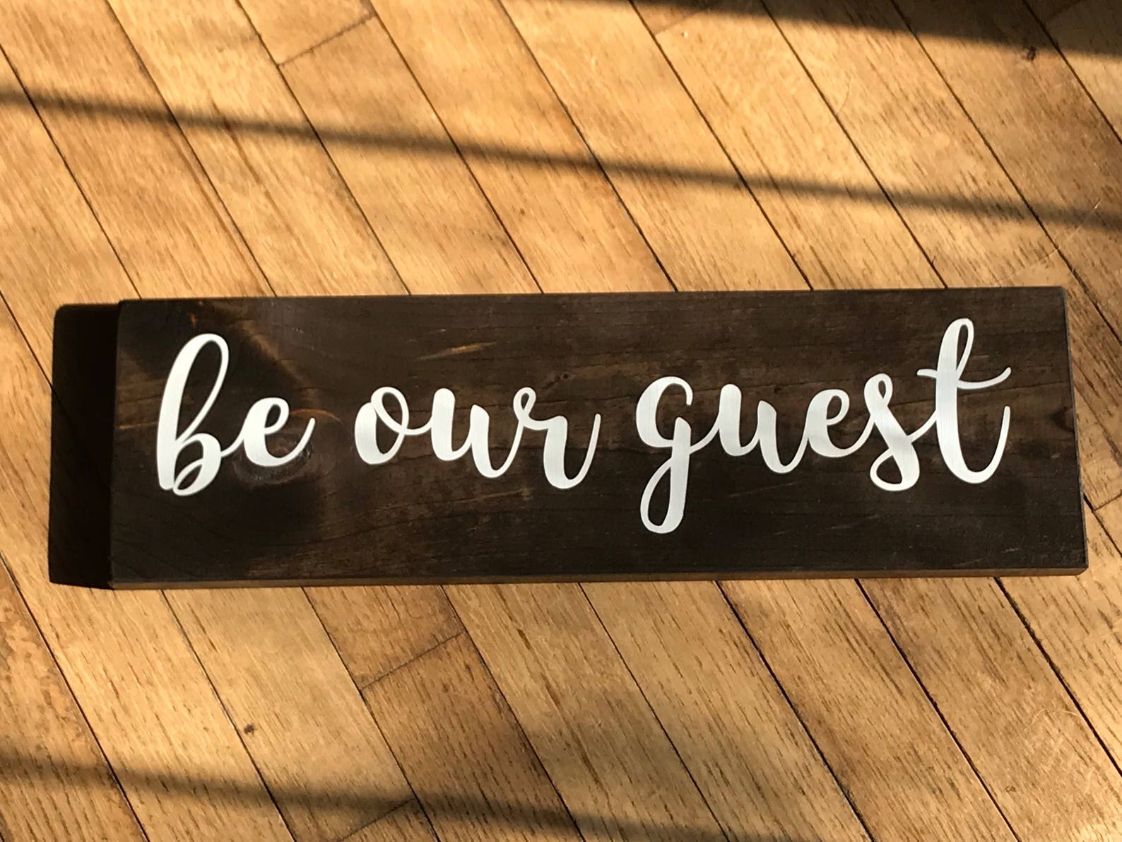 Be Our Guest Sign, Be Our Guest, Be Our Guest Wood Sign, Be Our Guest ...