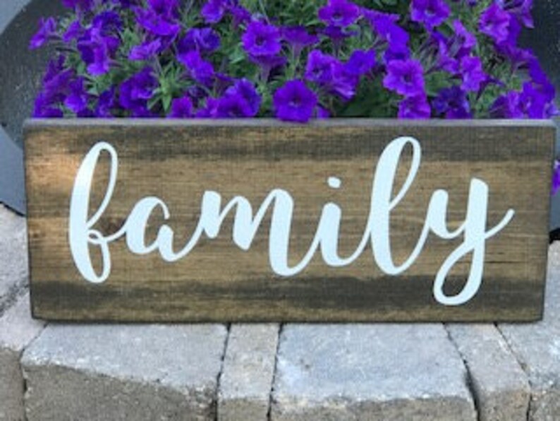 Family Sign, Family Wood Sign, Family, Family Sign Home Decor, Family ...