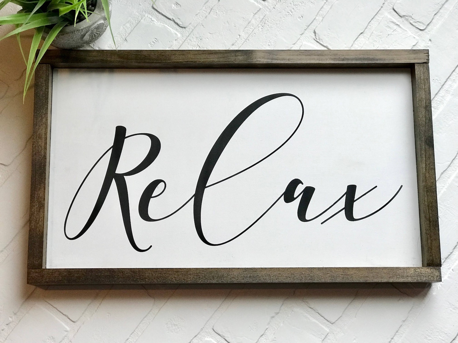 Relax Sign, Relax Sign for Bathroom, Relax, Relax Wall Art, Bathroom ...