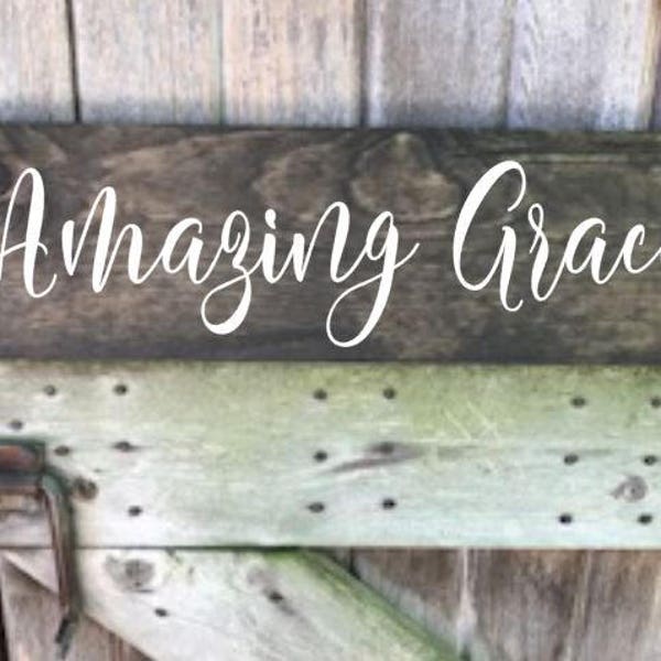 Amazing Grace - Etsy