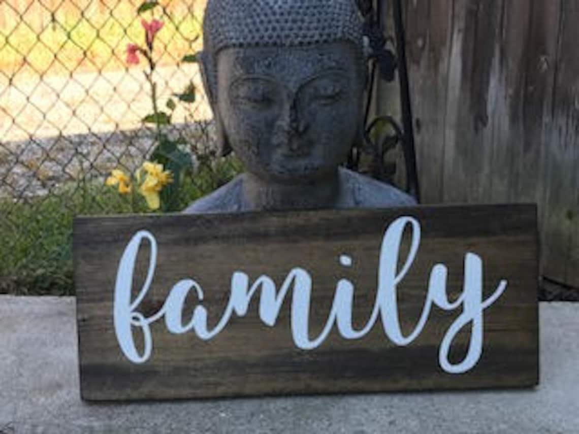 Family Sign, Family Wood Sign, Family, Family Sign Home Decor, Family ...