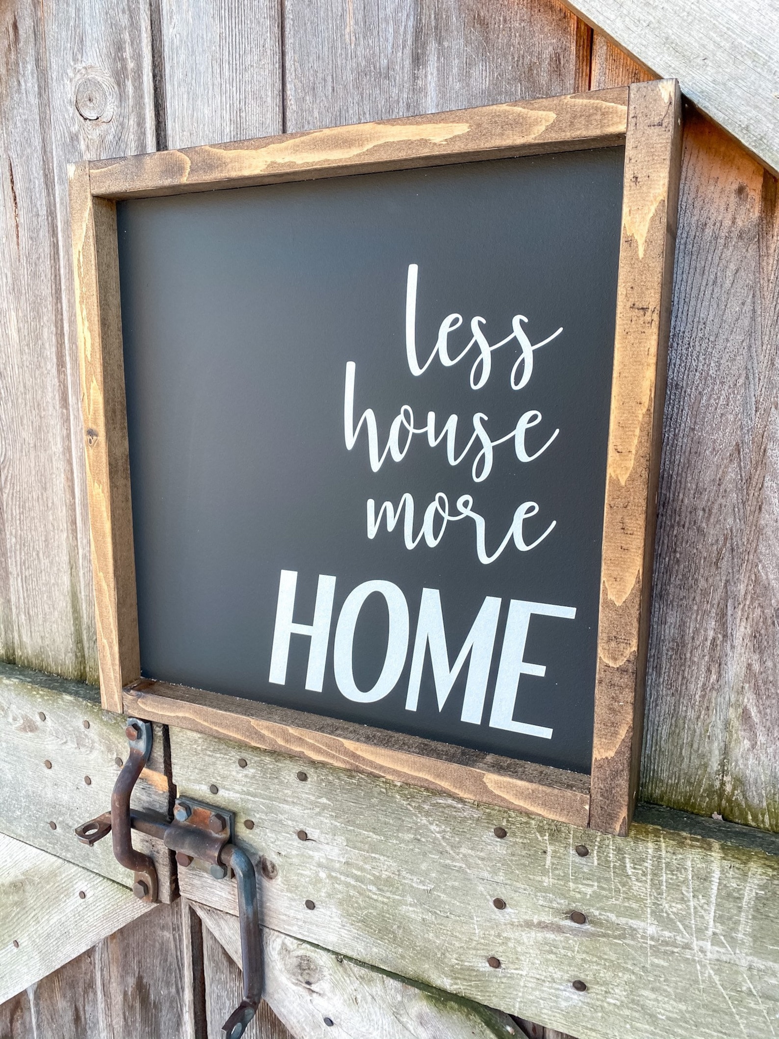 Less House More Home Less House More Home Sign Inspirational - Etsy ...
