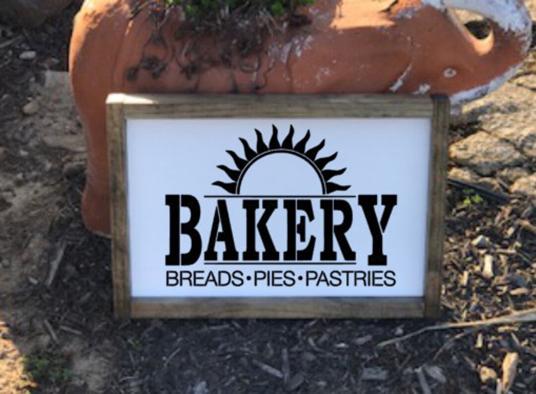 Bakery Sign, Bakery Wall Decor, Kitchen Sign, Kitchen Decor, Bakery ...
