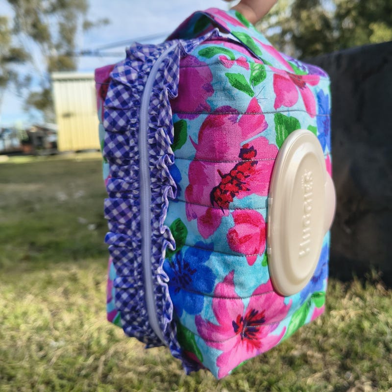 Diaper and Wipe Quilted Bag - Etsy