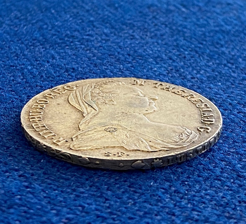 Authentic Silver Maria Theresia Thaler Austrian Coin - Etsy