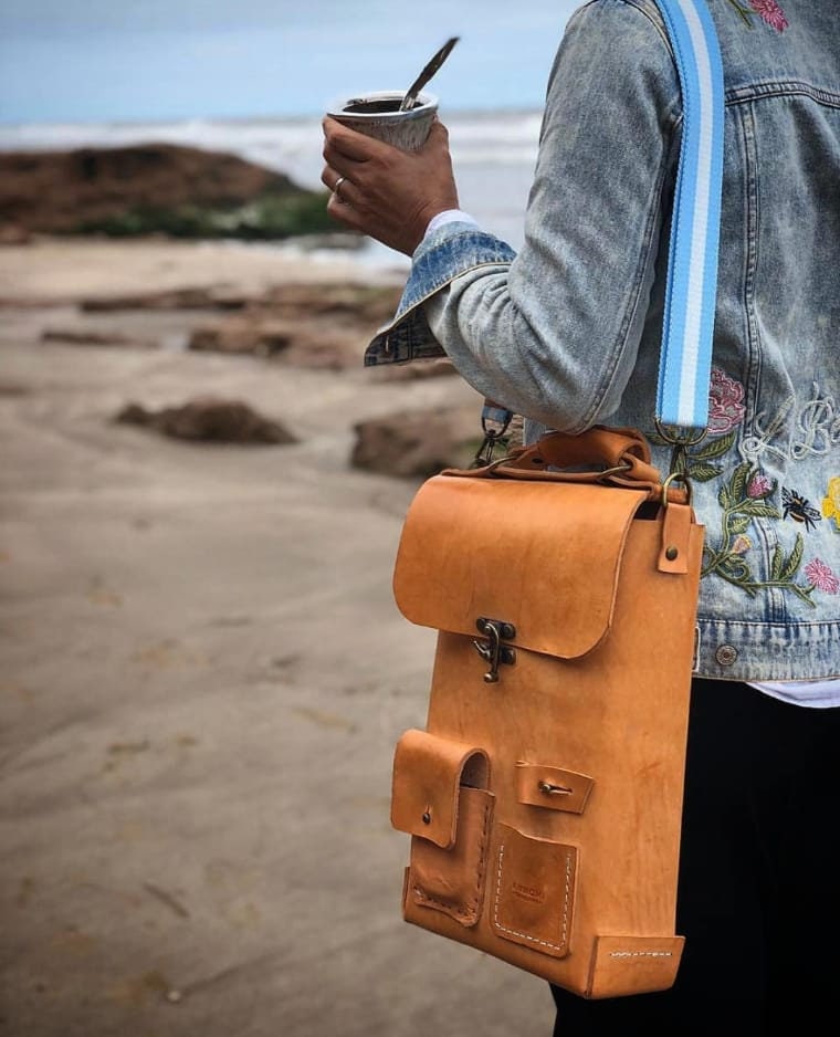 Matera Carry Case Yerba Mate Therm Stanley Argentinian Leather - Etsy