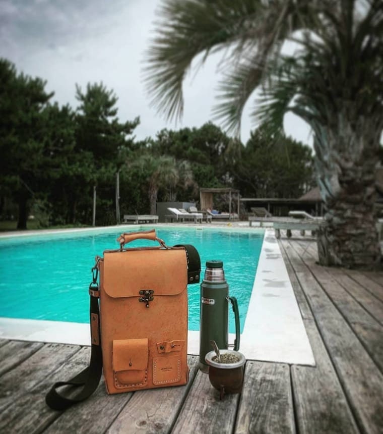 Matera Carry Case Yerba Mate Therm Stanley Argentinian Leather - Etsy