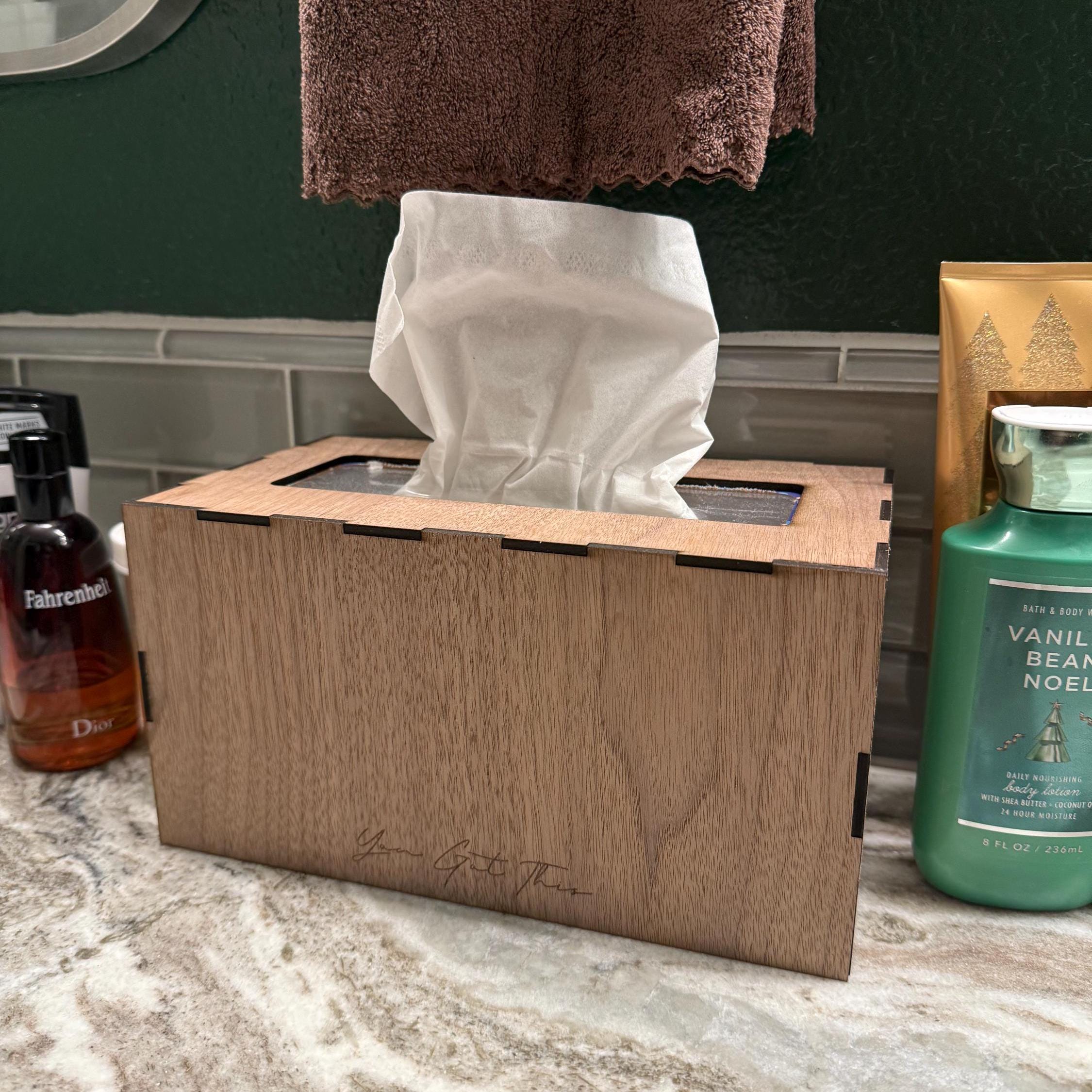 Tissue Box Cover SVG Cut File for Lasers Designed for Costco Size ...