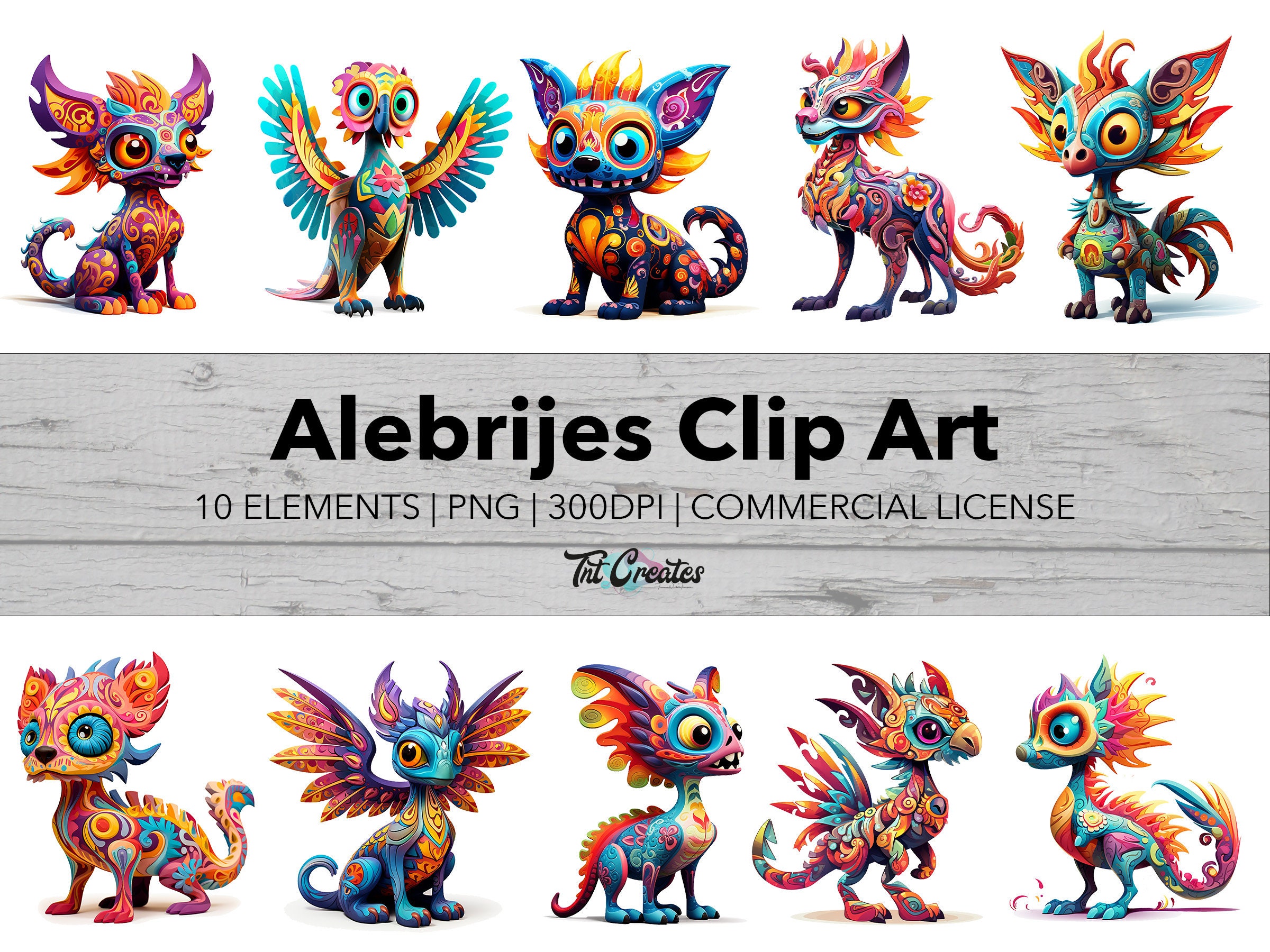 Día De Los Muertos, Day of the Dead, Alebrije Clipart: Cartoon PNG ...