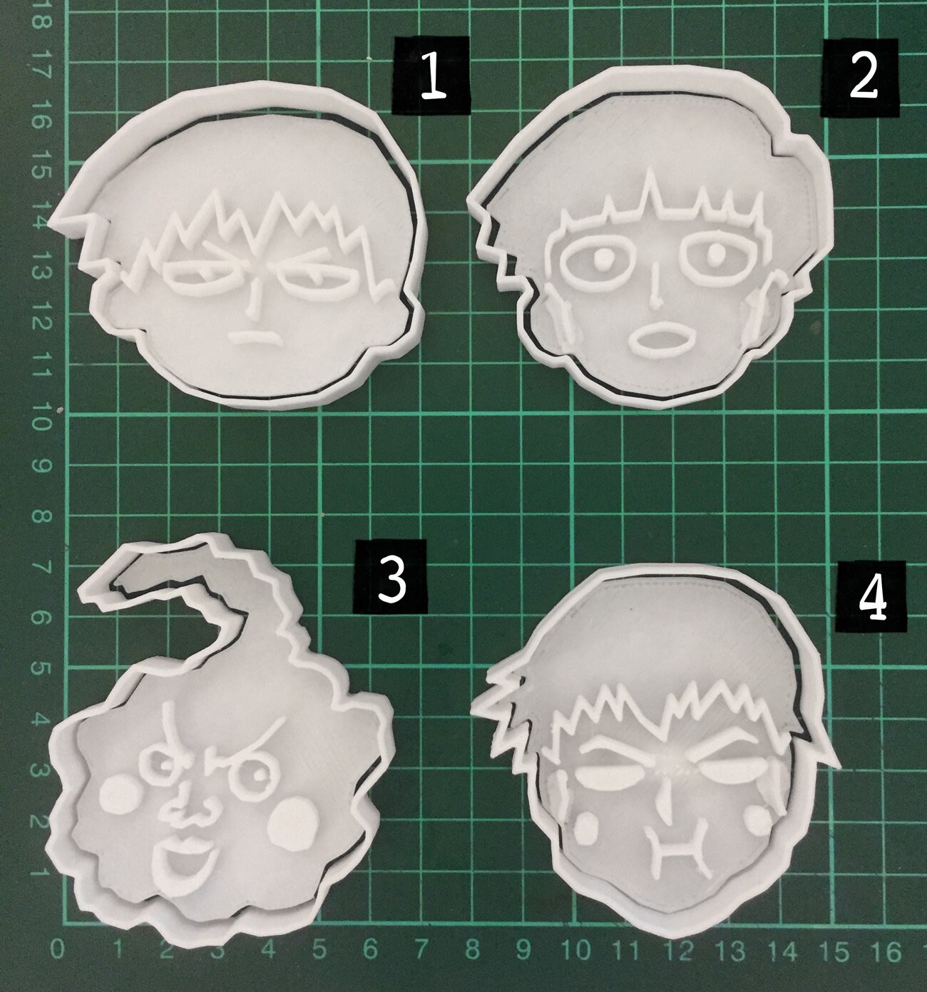 Mob Psycho Character Cookie Cutters - Etsy