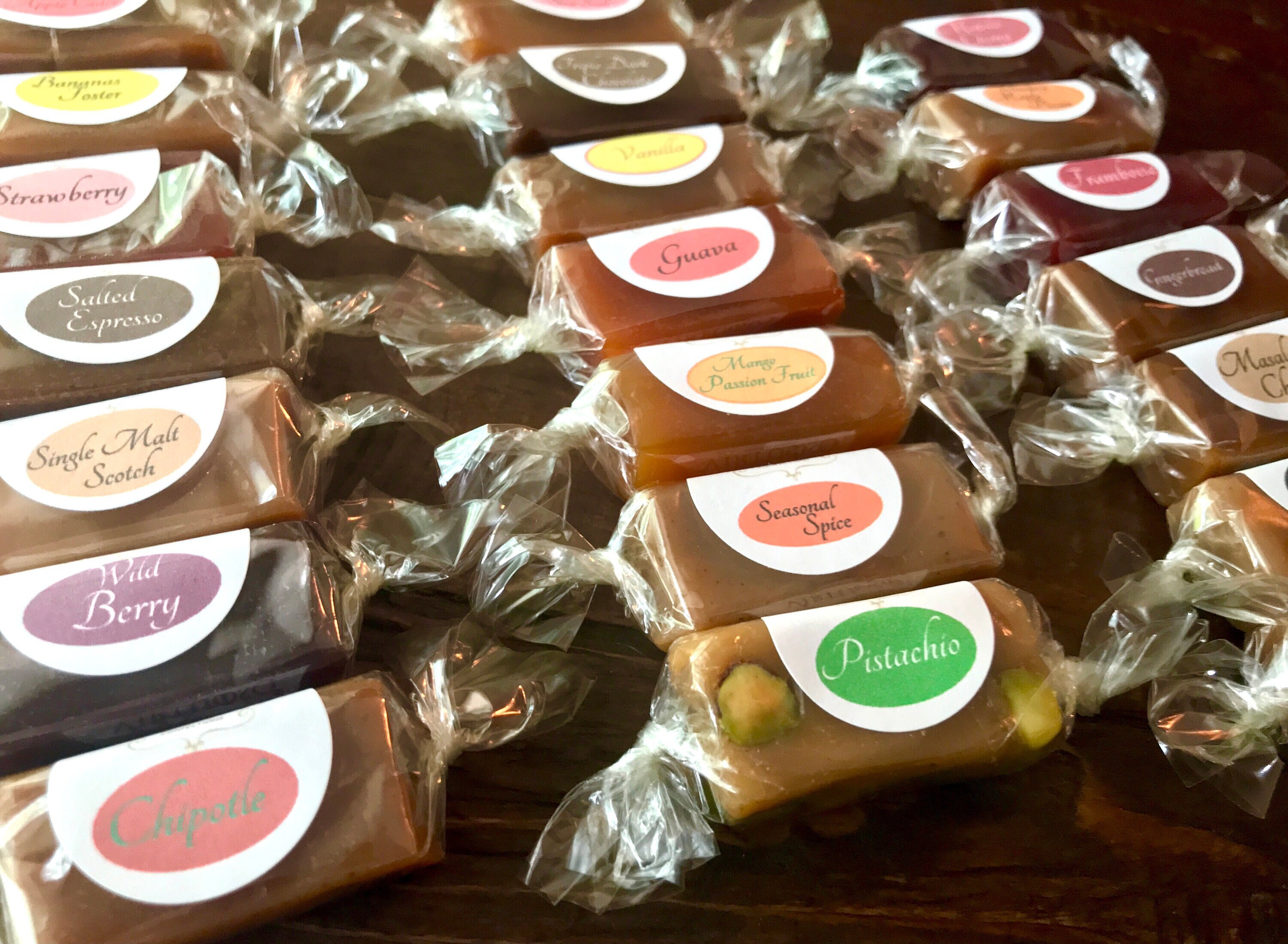 Caramel Sampler: 4oz/6oz | Caramels | Variety Pack | Caramel Assortment ...
