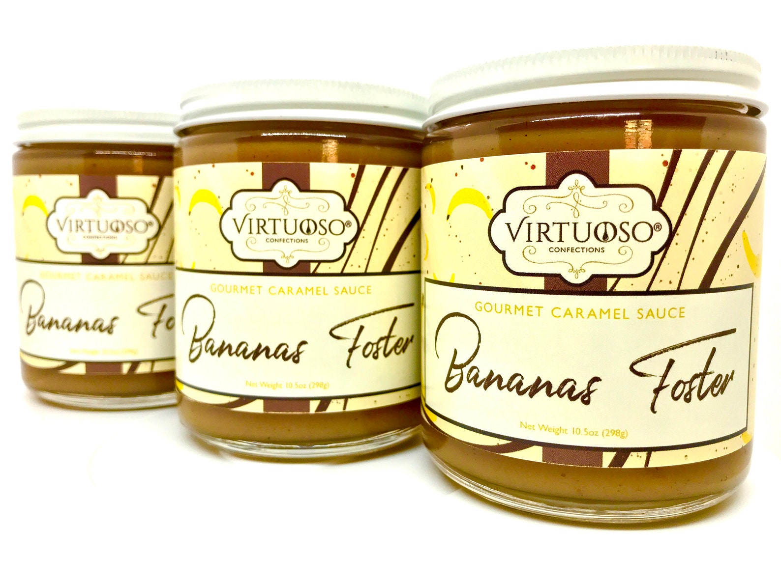 Bananas Foster Caramel Sauce 10.5 Oz Caramel Sauce - Etsy