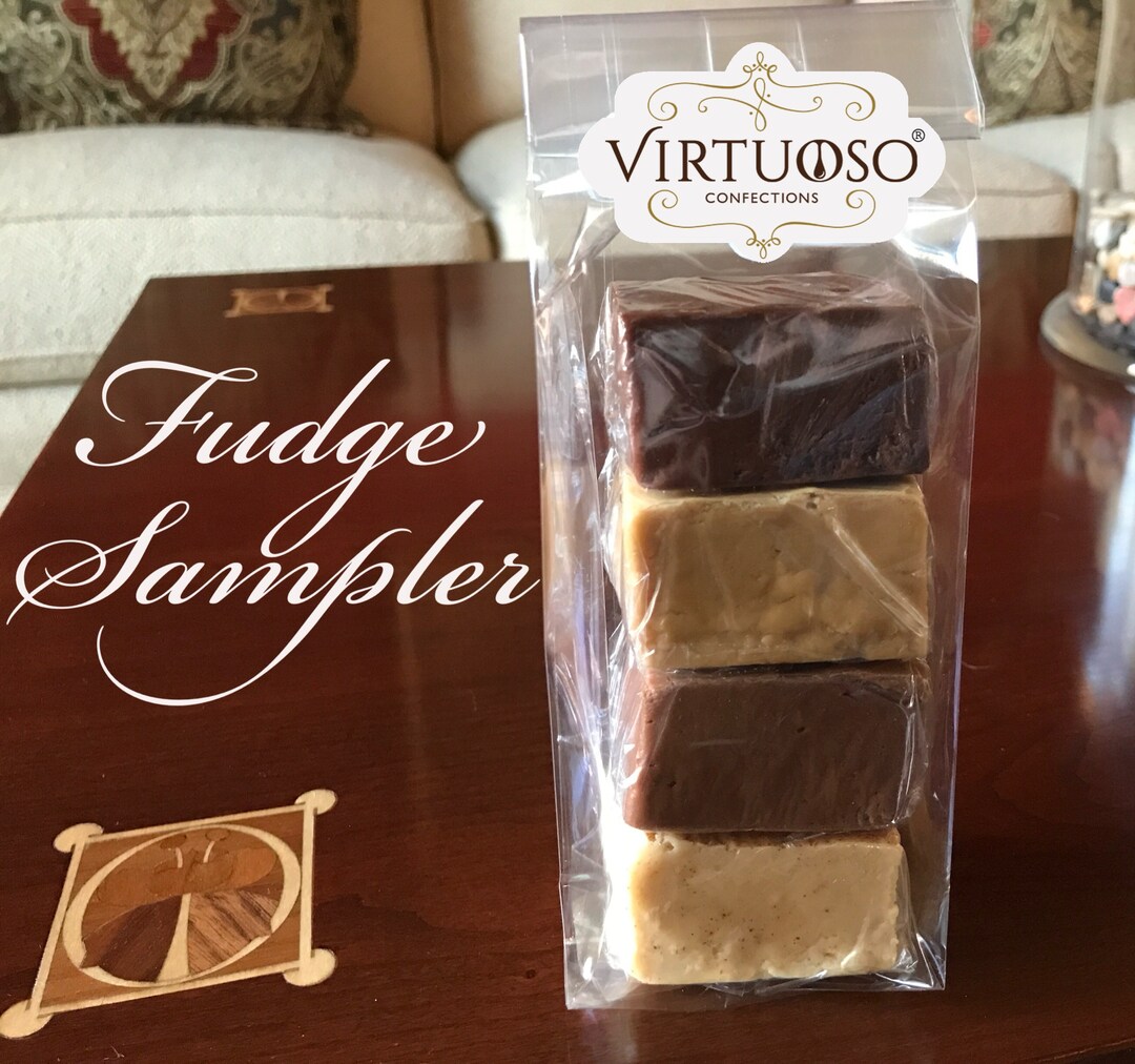 Fudge Sampler 9.5oz | Variety Pack | Assorted Fudge | Fudge | Candy ...