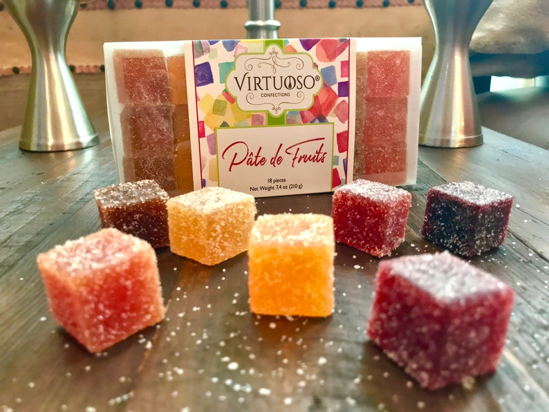Berry Pate De Fruits Collection 7.6oz/18-piece Collection - Etsy