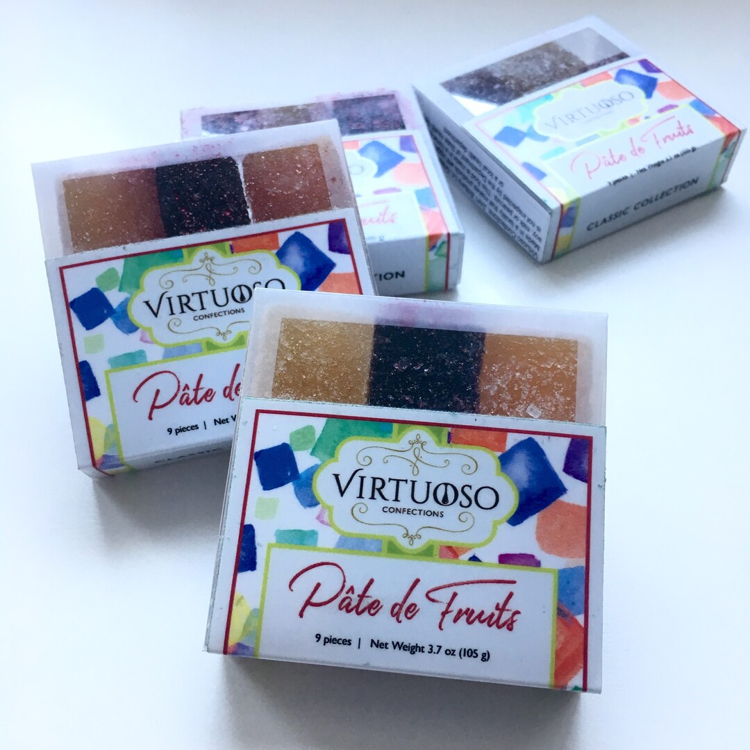 Pate De Fruits: 3.7oz/9-piece Collections - (small) | Fruit Candy ...