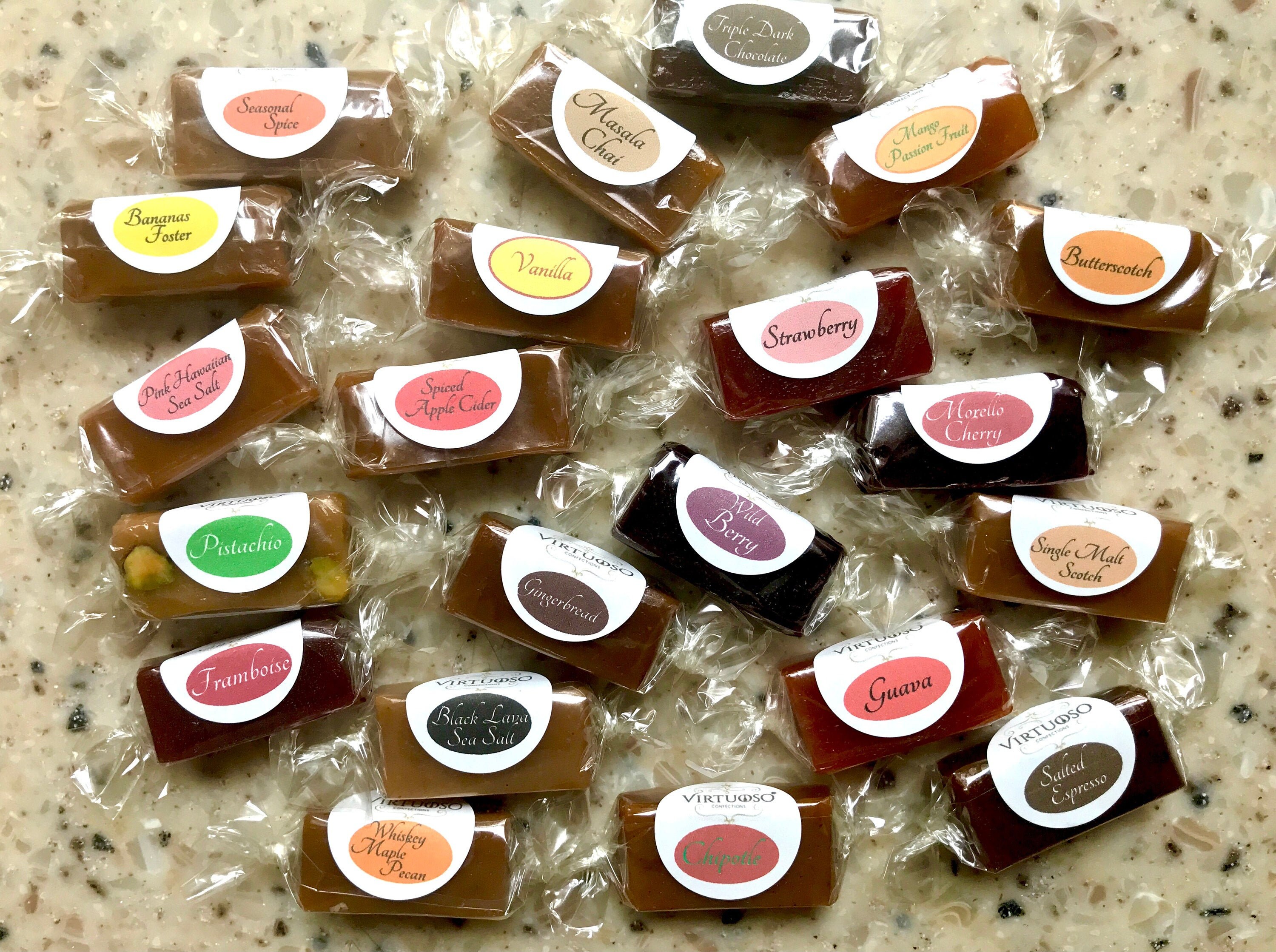 Caramel Sampler: 4oz/6oz | Caramels | Variety Pack | Caramel Assortment ...
