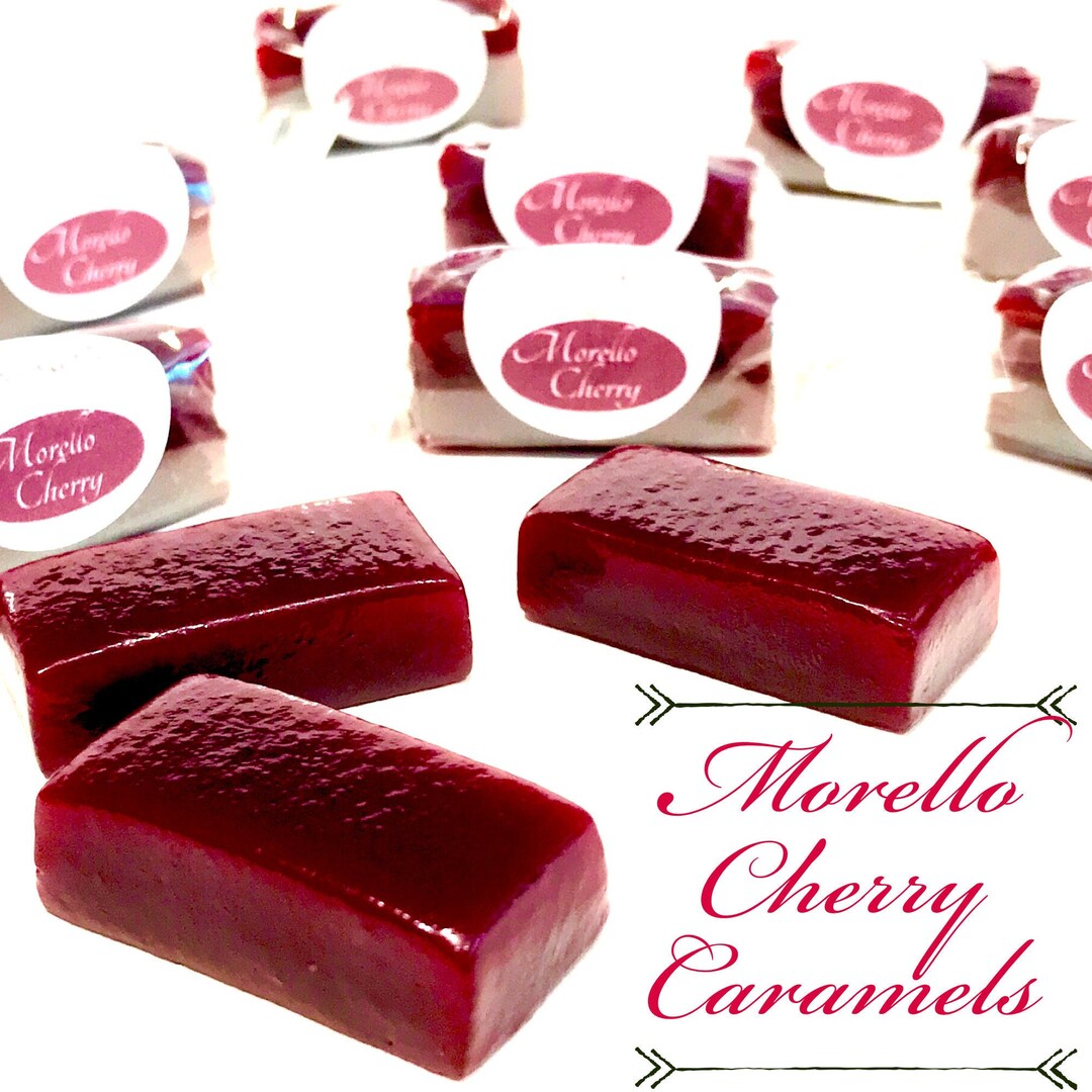 Morello Cherry Caramels: 4oz | Paris Caramels | Cherry Caramels | Fruit ...
