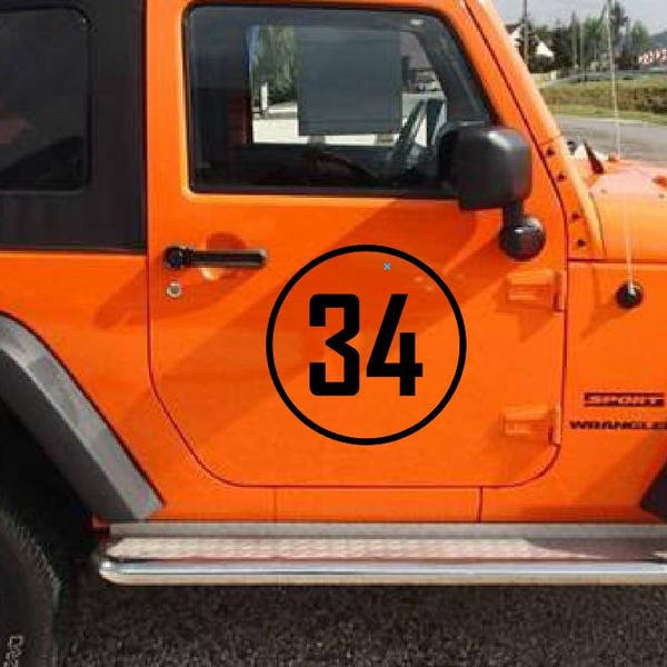 Rally car number stickers - Etsy.de
