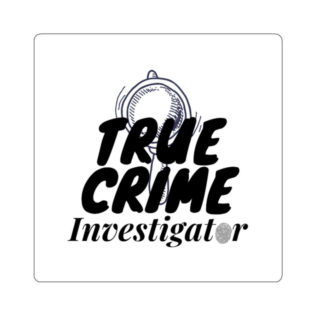 True Crime Investigator Sticker - Etsy