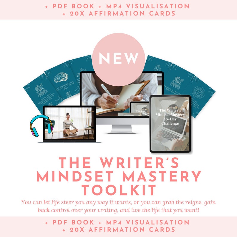 The Writer's Mindset Mastery Toolkit *includes: PDF Book +MP4 Audio ...