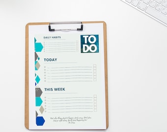 To Do List Template - Etsy