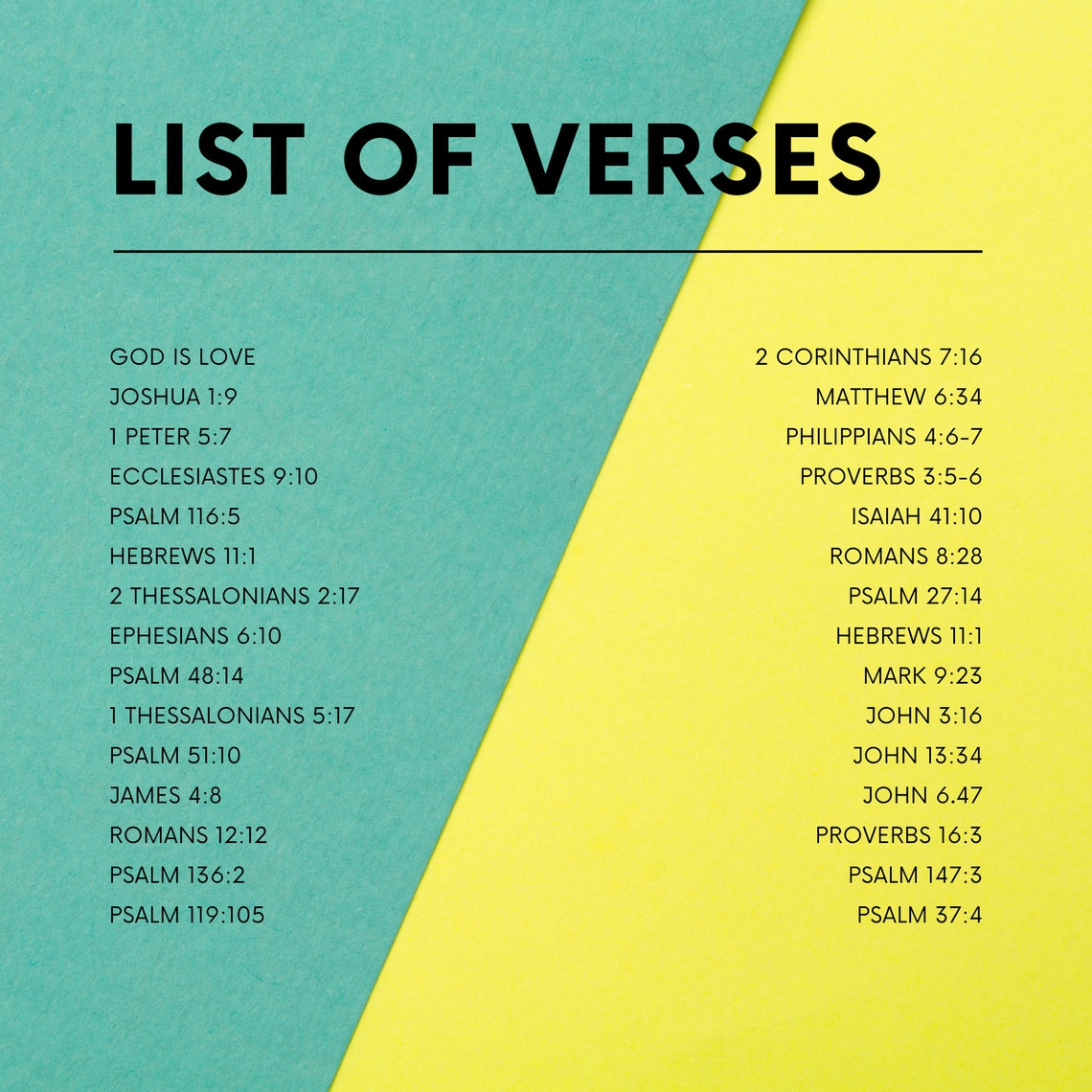 Social Media Posts / Facebook & Instagram / Set of 30 Scriptures Ready ...