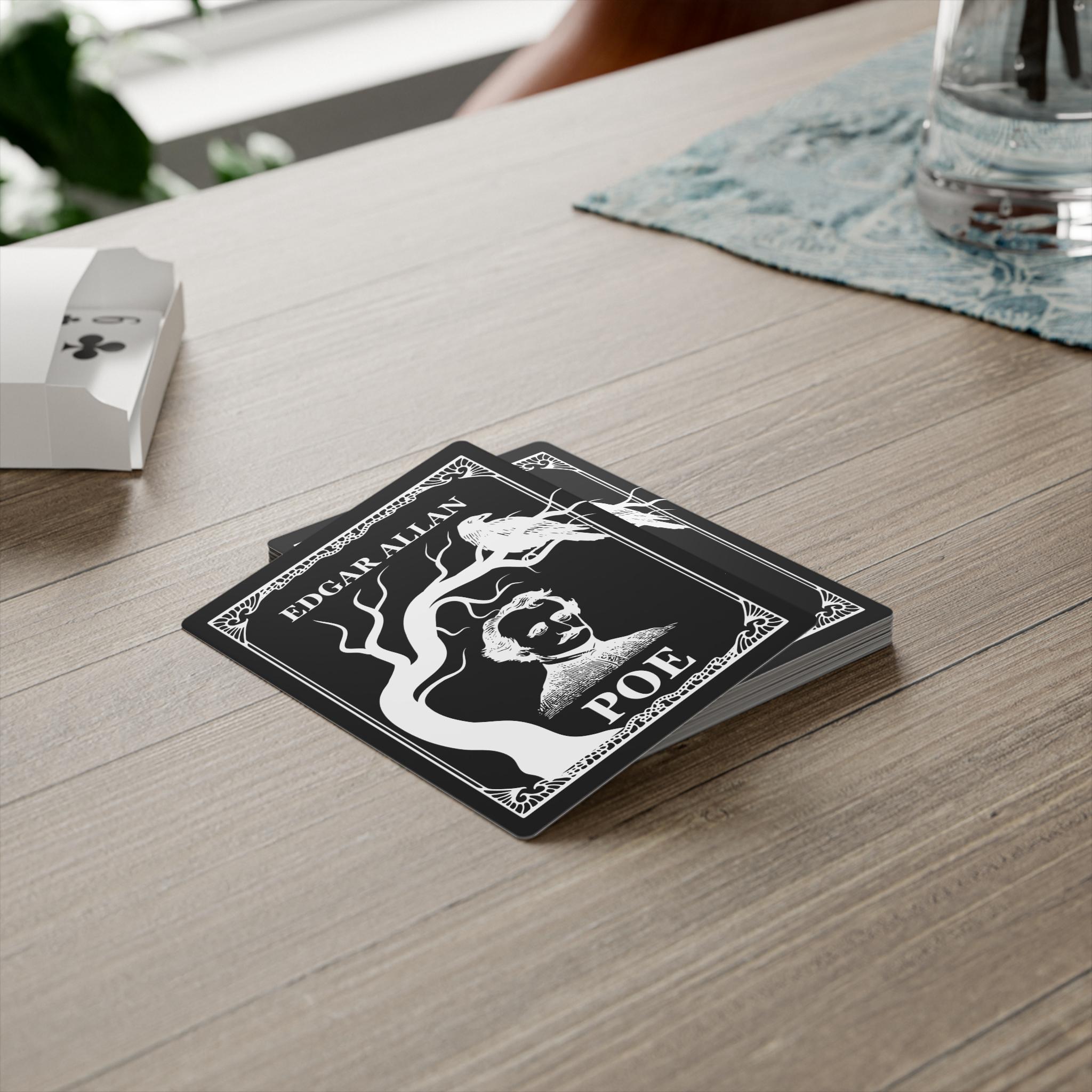 Edgar Allan Poe Poker Playing Cards - Etsy