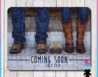 Pregnancy Puzzle Announcement - Etsy