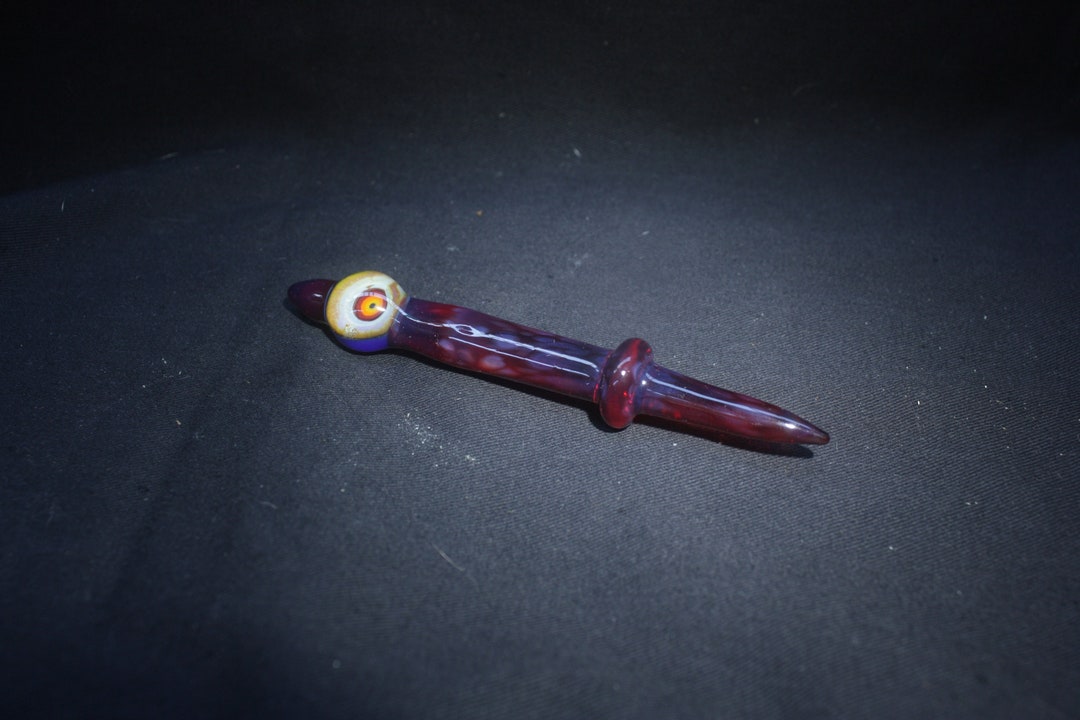 Perfume Wand Handmade Borosilicate Glass Eye Dauber.dr Sawfish Glass ...