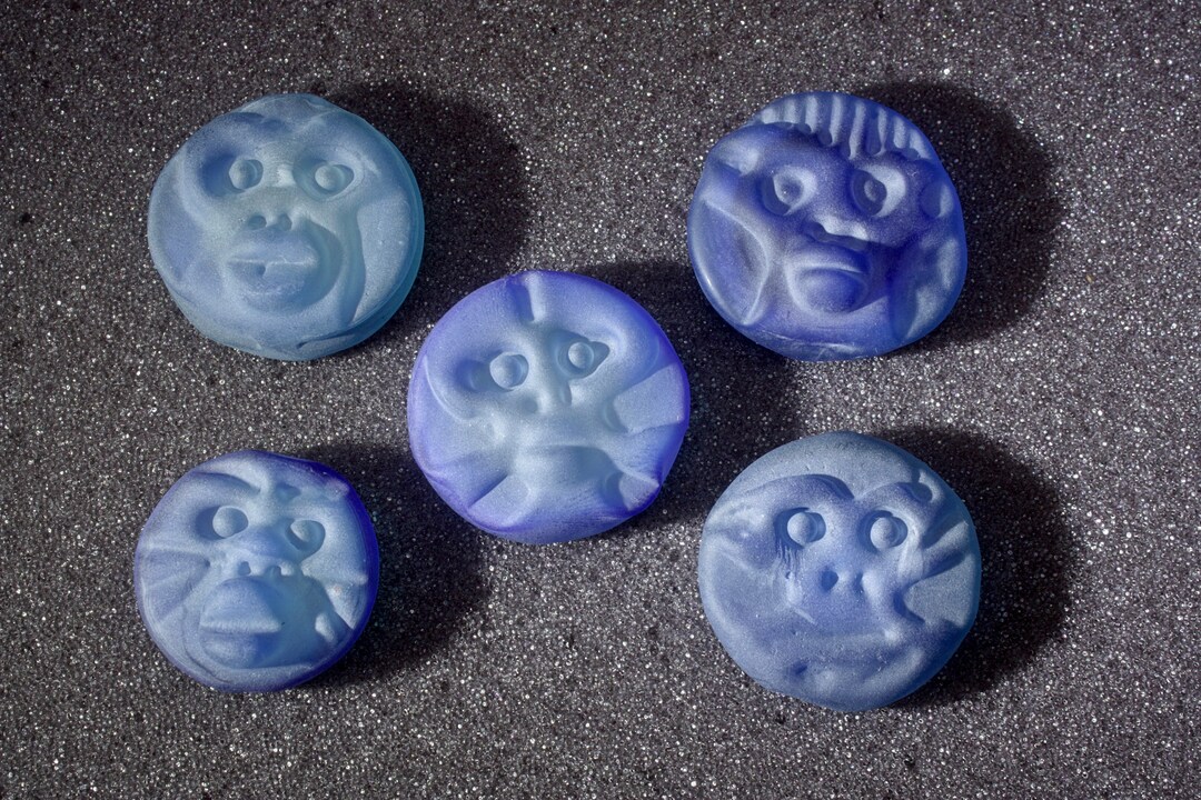 Rare Prehistoric Monkey Coins/tokens From the Pre Human Era.art Glass ...