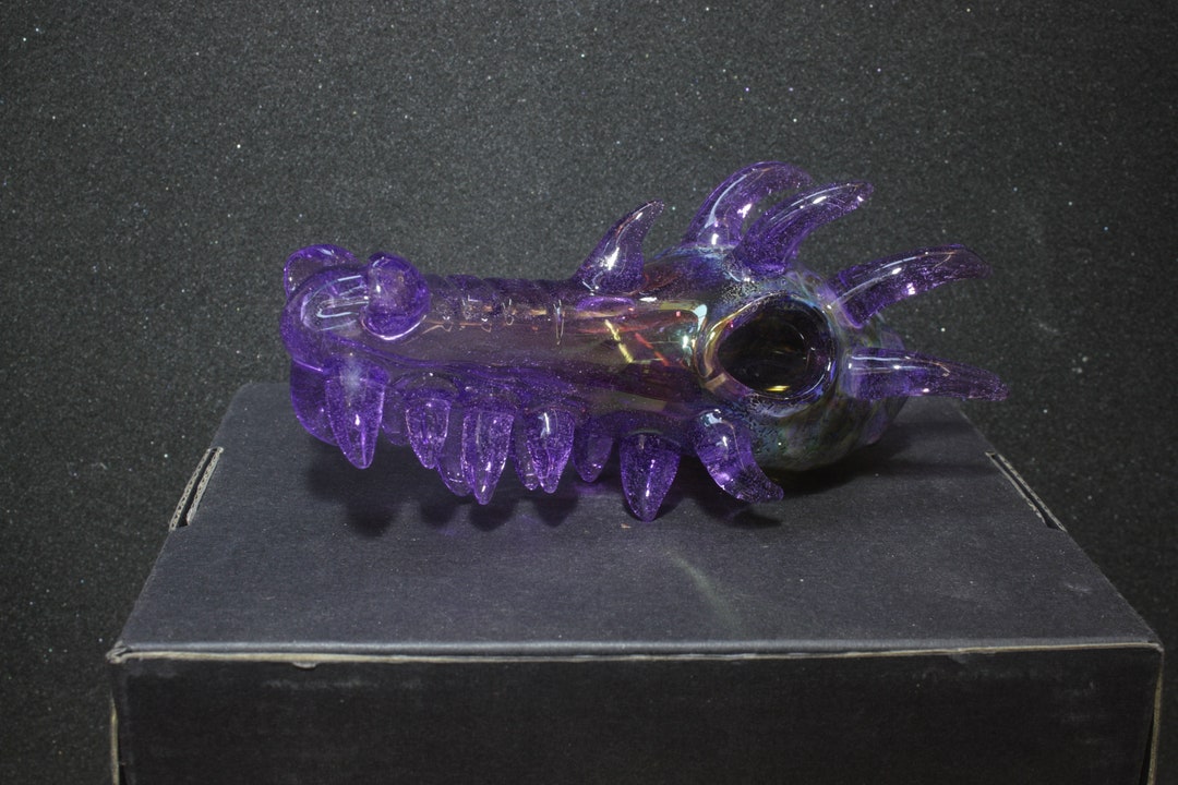Dragon Skull, Sacred Relic of Medieval Times.handmade Borosilicate ...