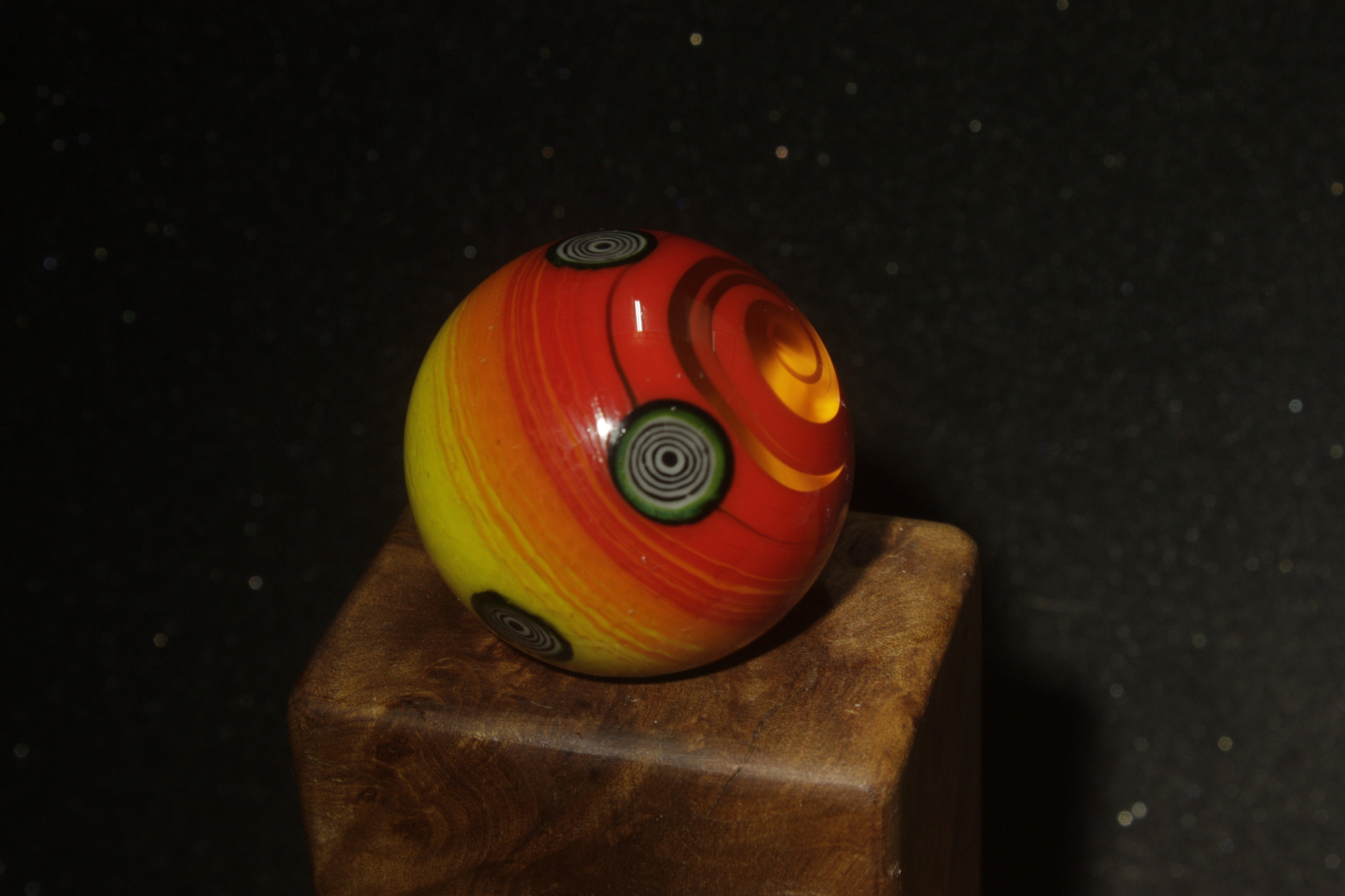 Odd Spots on Uranus Glass Handmade Borosilicate Marble.dr - Etsy