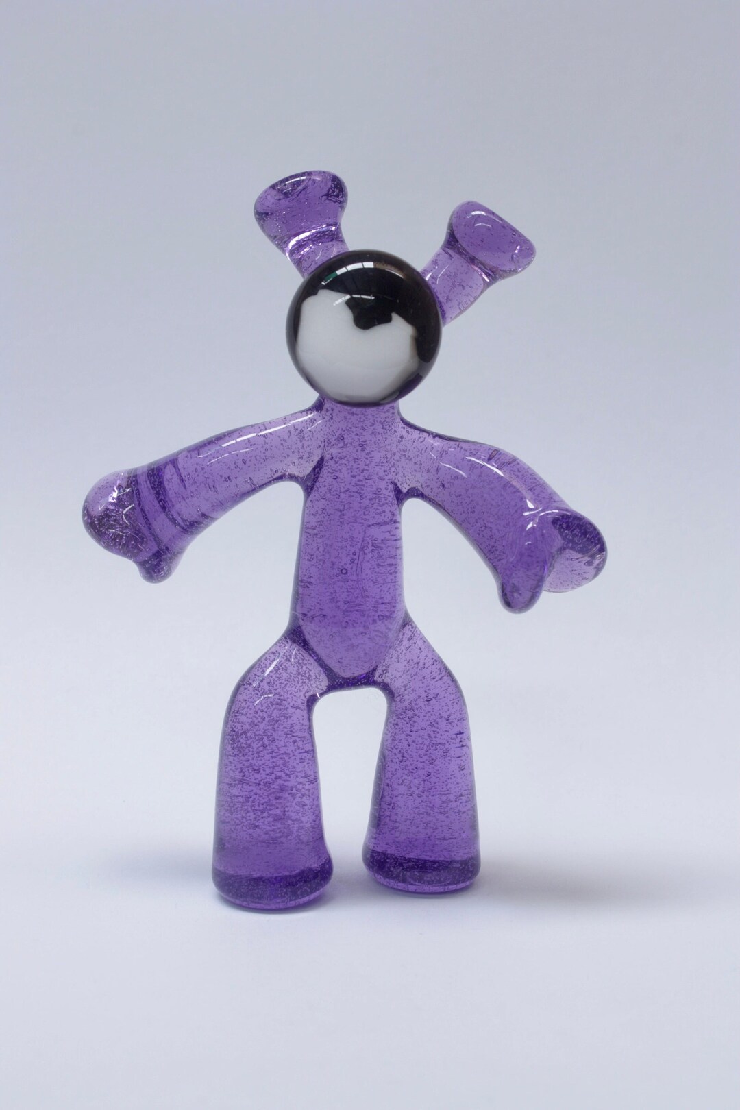 Rare Purple Everyday People Glass Handmade Borosilicate Art Sculpture ...