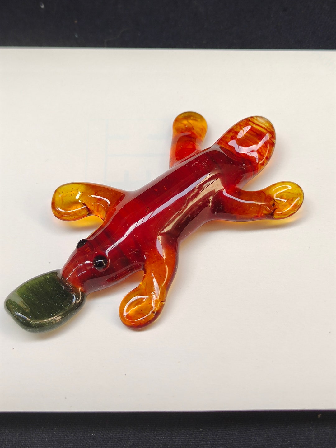 Handmade Borosilicate Brown Glass Platypus Tasmania.dr Sawfish 2024 - Etsy