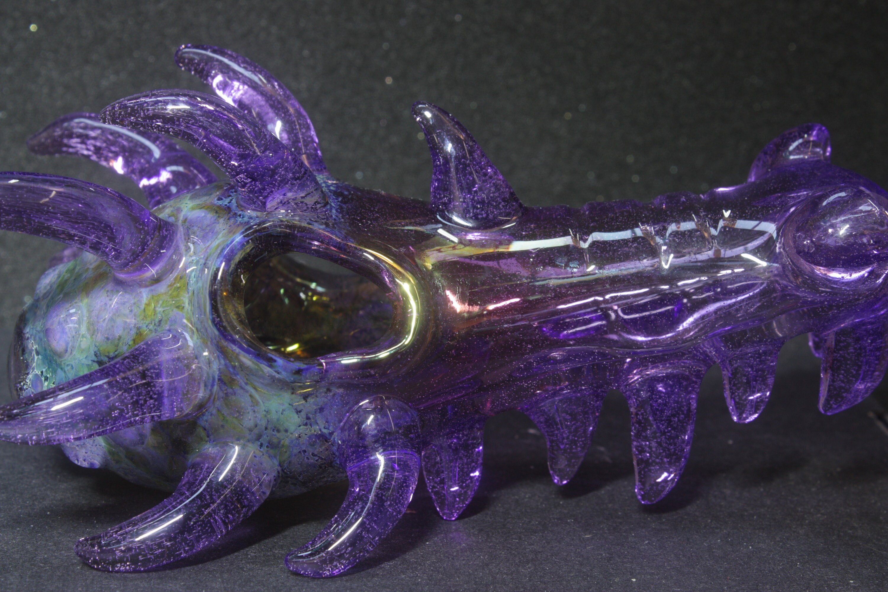 Dragon Skull, Sacred Relic of Medieval Times.handmade Borosilicate ...
