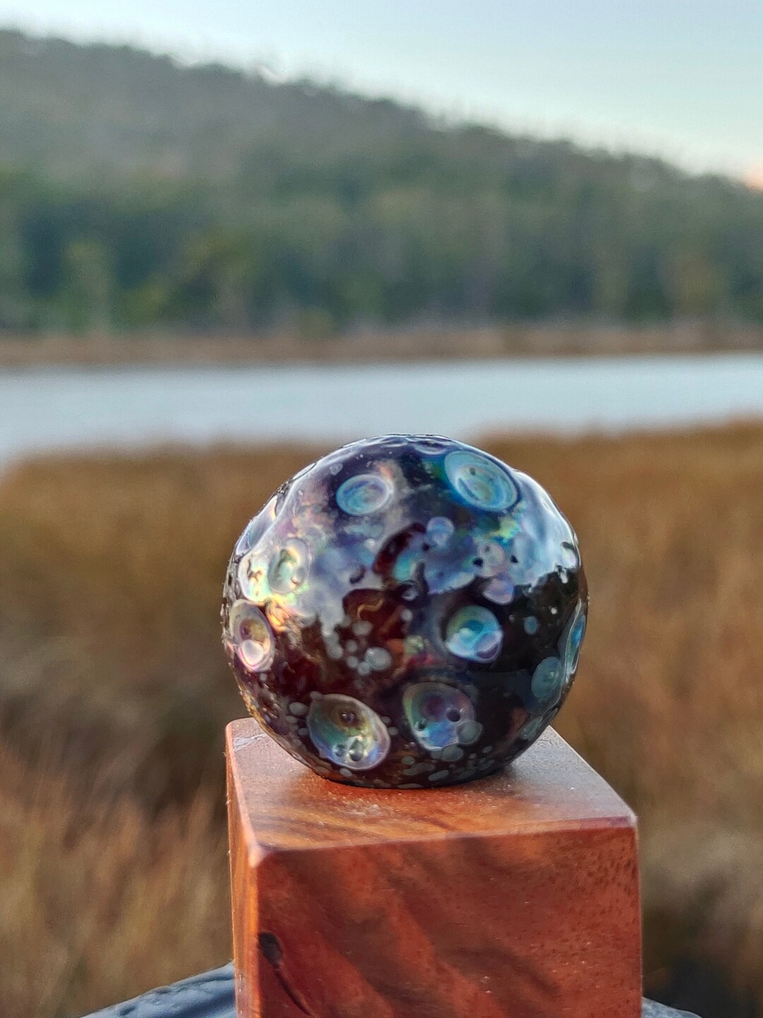 Distant Planet Series Handmade Borosilicate Glass Marble.dr Sawfish ...