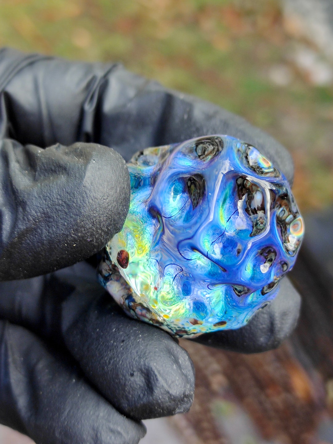 Crystal Meteor Dichro Colourful Handmade Borosilicate Glass Comet.dr ...