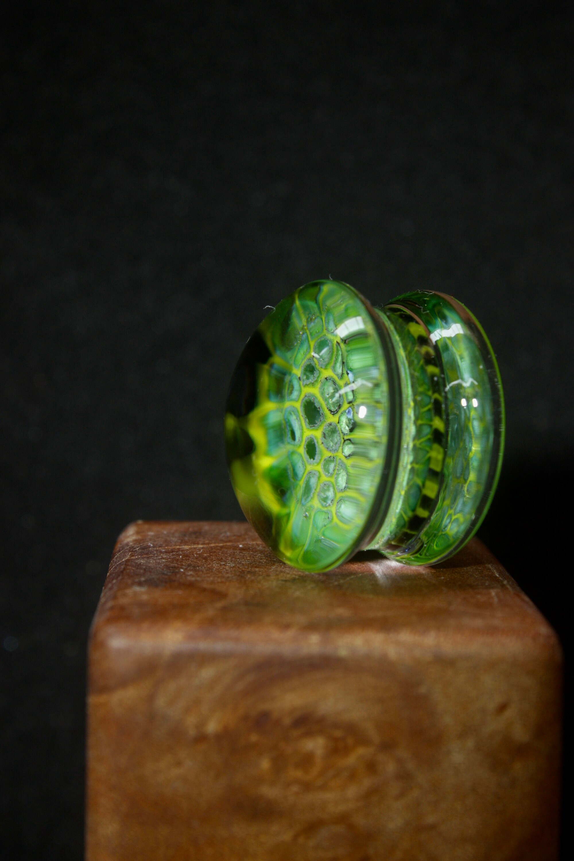 Ear Plug Stretcher 20mm Handmade Borosilicate Glass.dr Sawfish - Etsy ...