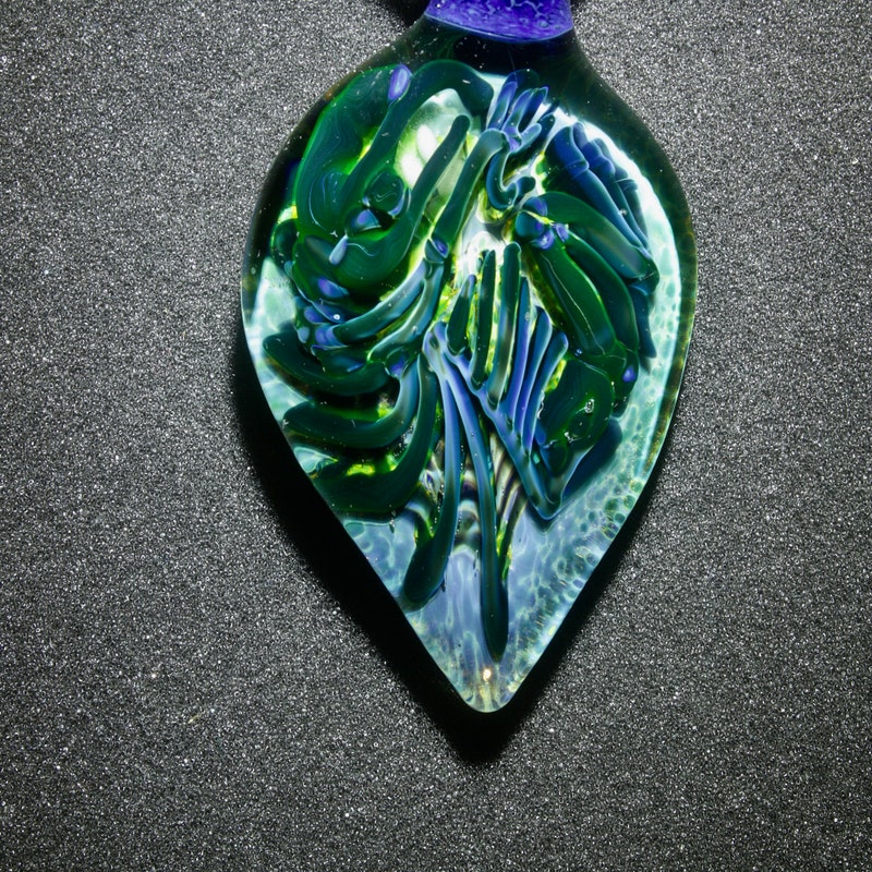 Custom Glass Pendant - Etsy