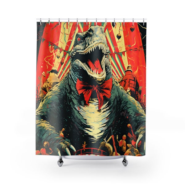 Godzilla Curtains - Etsy