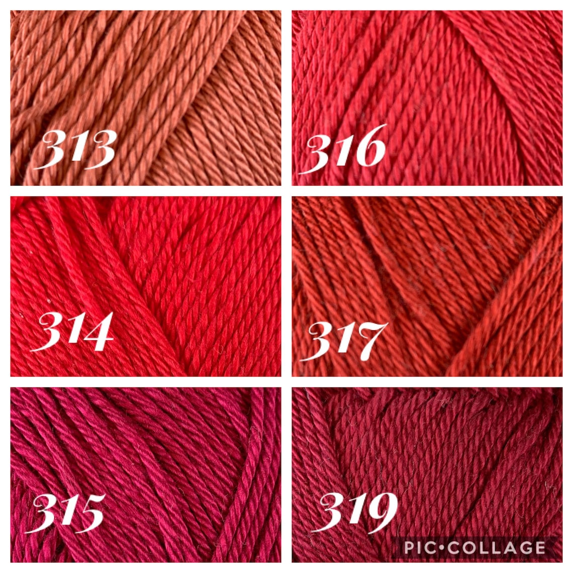 Mix 15 Pink Crochet Yarn, Orange Cotton Yarn, Free Shipping, Hot Pink ...