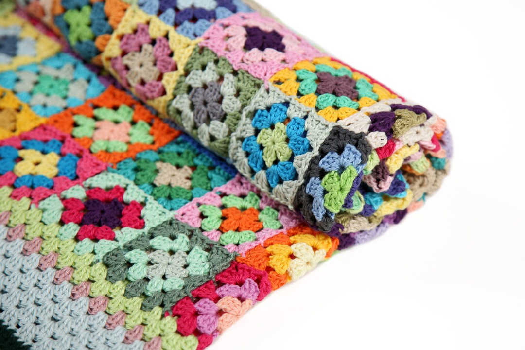 Colorful Blanket, Rainbow Blanket, Multicolor Blanket, Throw Colorful ...