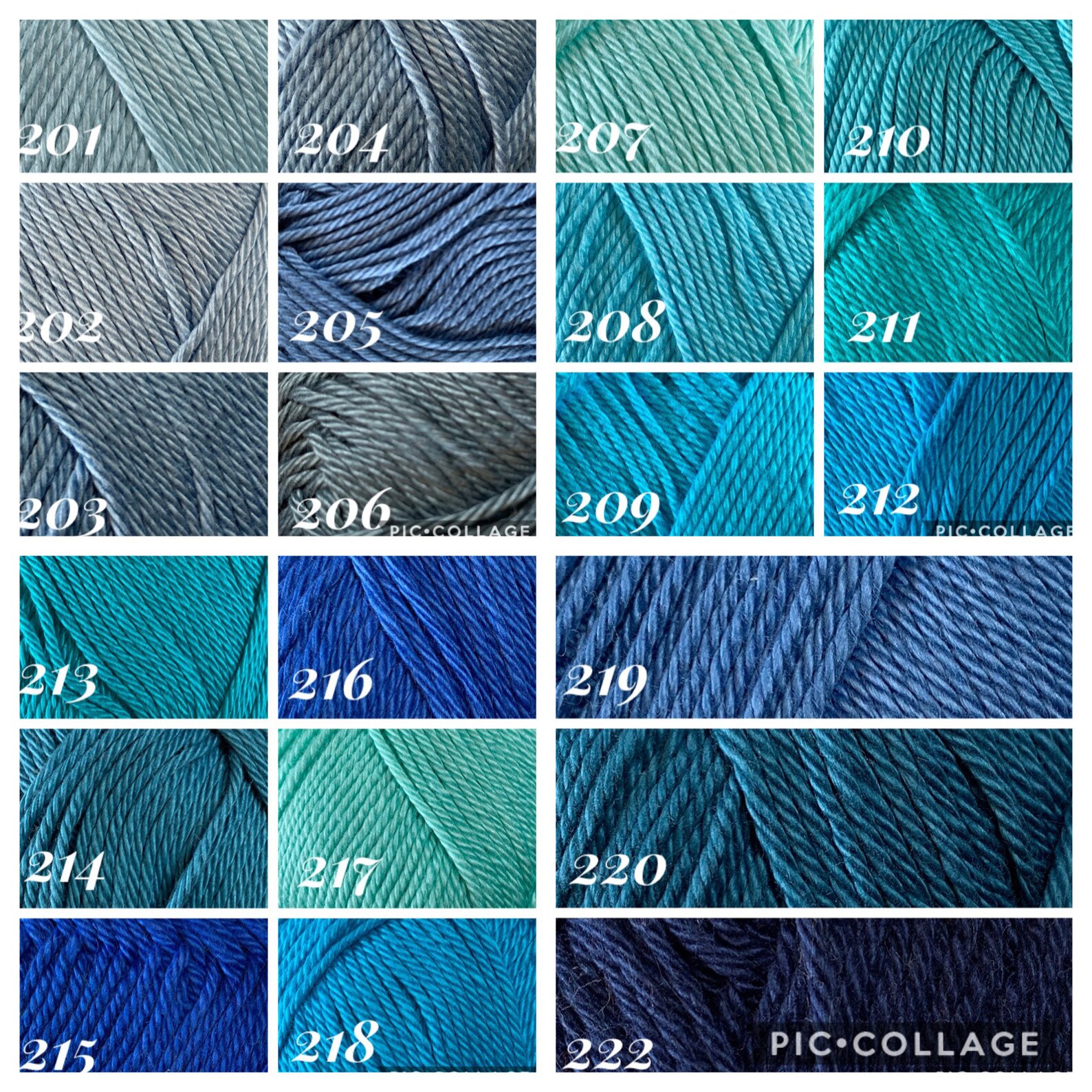 15 Mix Cotton Yarn, Bulk Cotton Yarn, 100% Mercerized Cotton Yarn, High ...