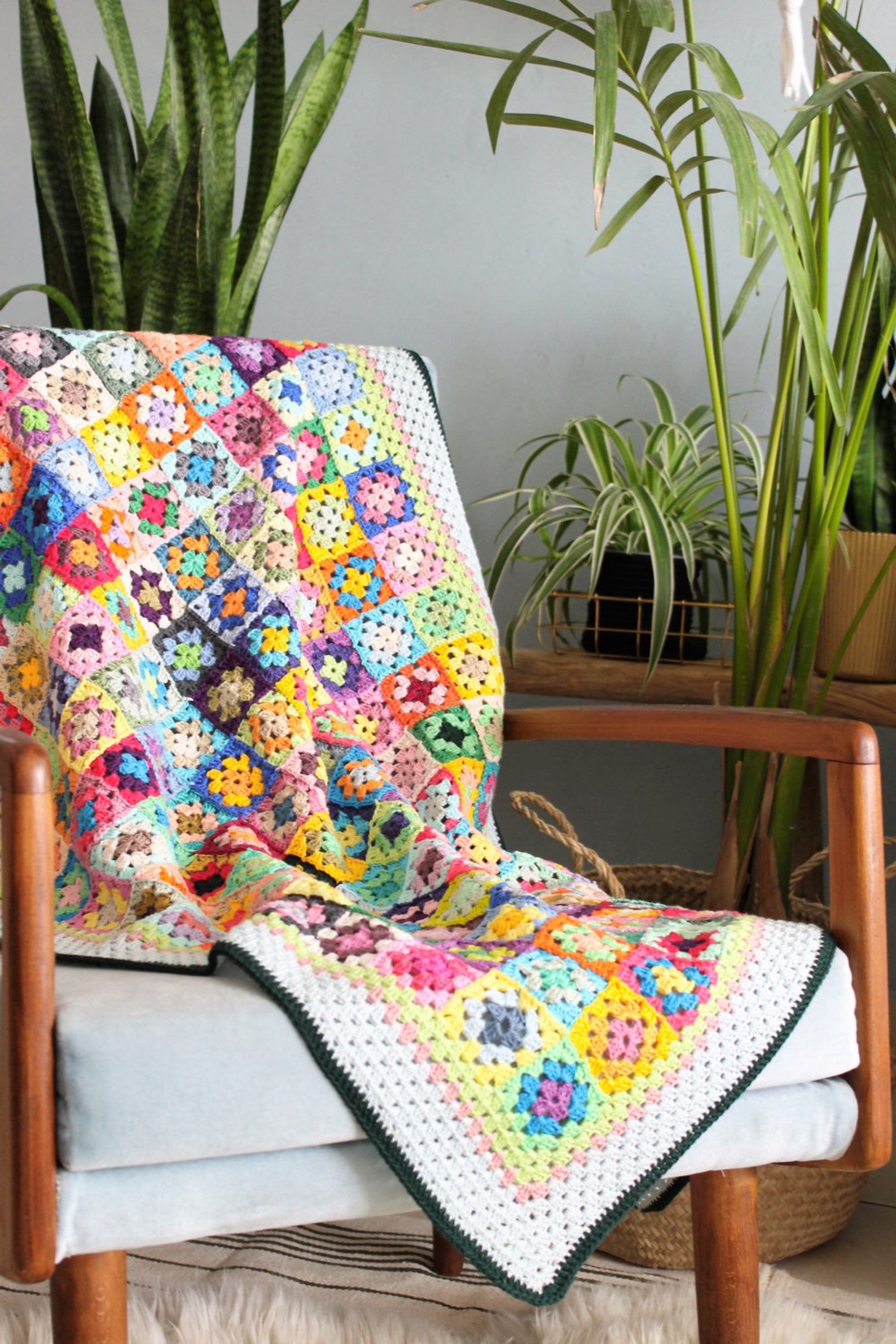 Colorful Blanket, Rainbow Blanket, Multicolor Blanket, Throw Colorful ...