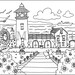 Lighthouse by the Sea-printable Adult Coloring Book Page-for Adults ...