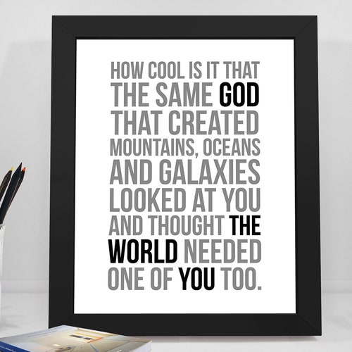 How Cool is It That God Wall Hangings Christian Signs Wall - Etsy