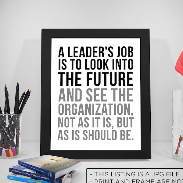 Leadership Quotes - Etsy