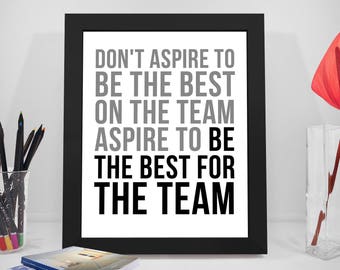 We Are Not A Team Because We Work Together Team Work Quotes