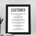 Customer Service Printable Quotes, Business Sayings, Service Print Art ...